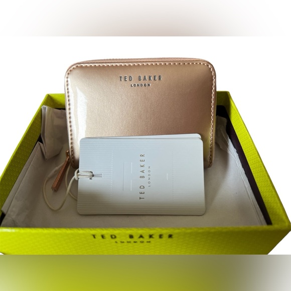 Ted Baker London | Bags | Ted Baker London Rose Gold Wallet New In Box ...